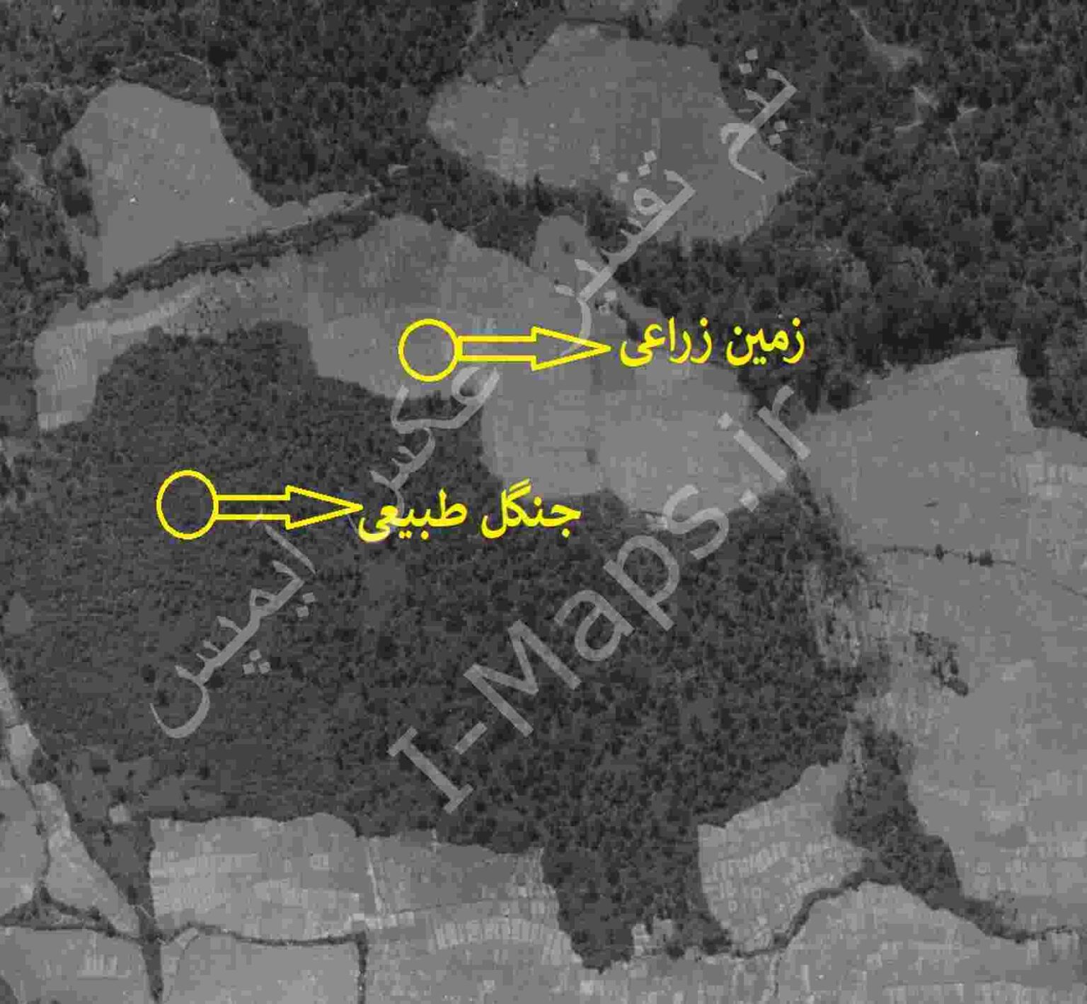 تفسیر عکس هوایی و ماهواره ای گزارش کارشناس رسمی